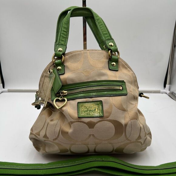 Coach Bags Coach Poppy Daisy Signature Foldover Crossbody Bag With